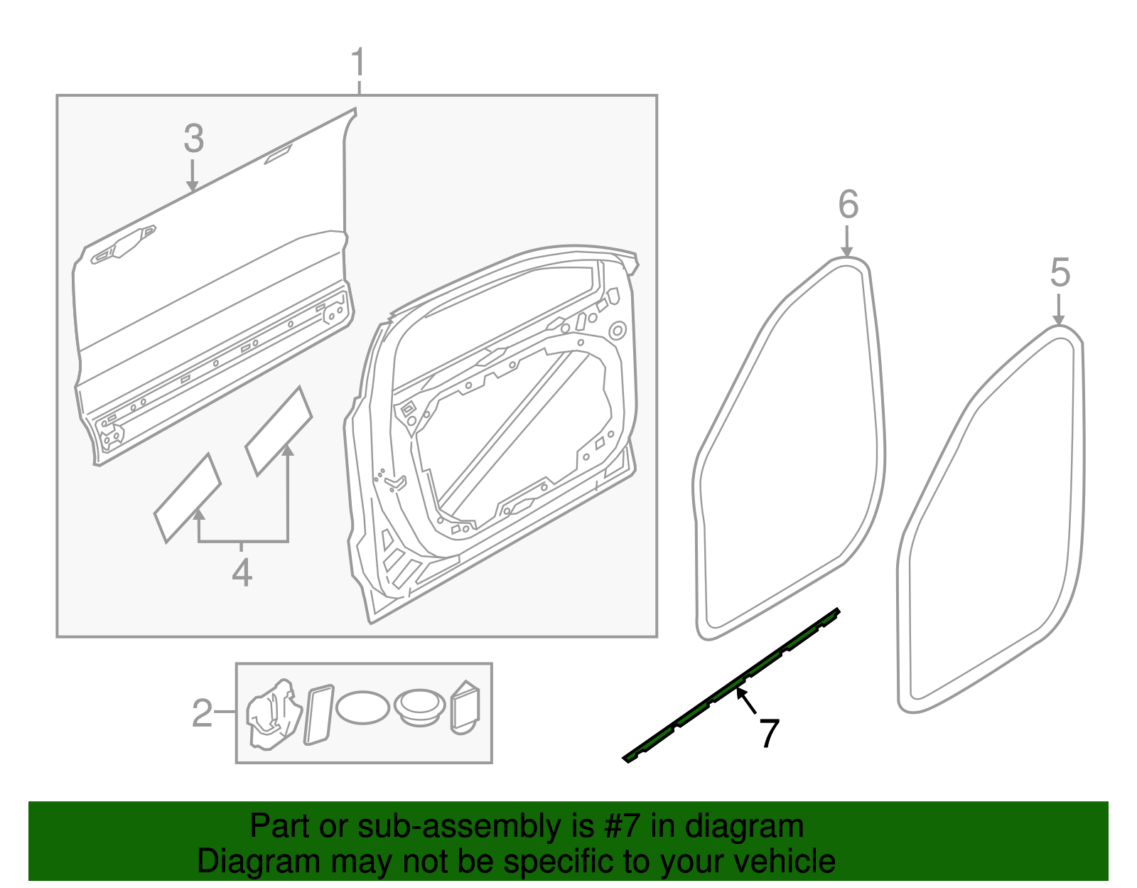 Genuine Sealing Strip for 2018-2025 Volvo XC60 | Part# 31693184 | Over ...