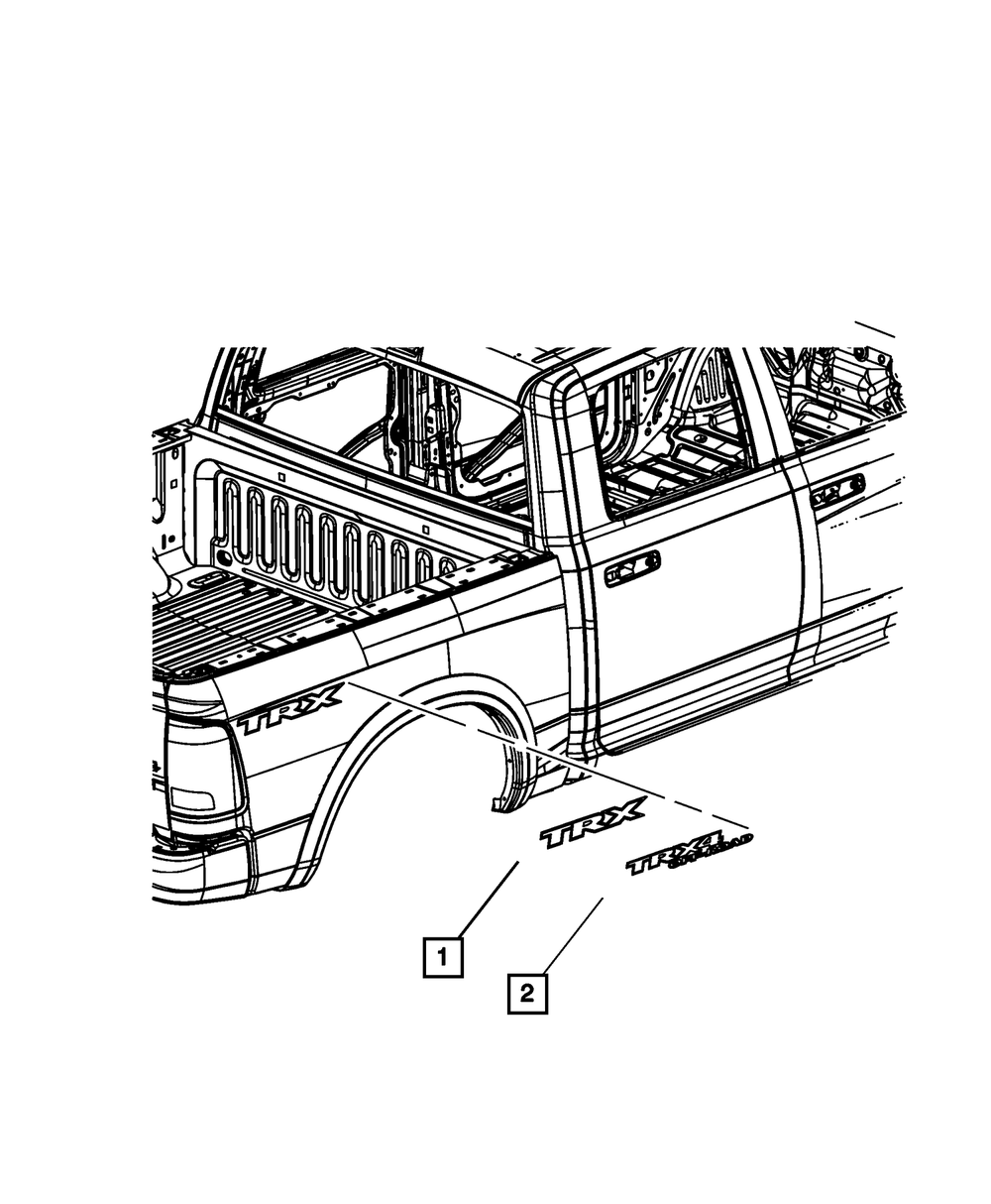 68001733AA - Decal The Official Mopar eStore