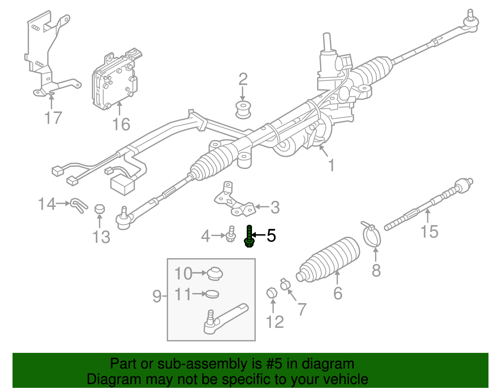 2012-2018 Subaru Gear Assembly Screw 901000372 | Subaru Parts For You