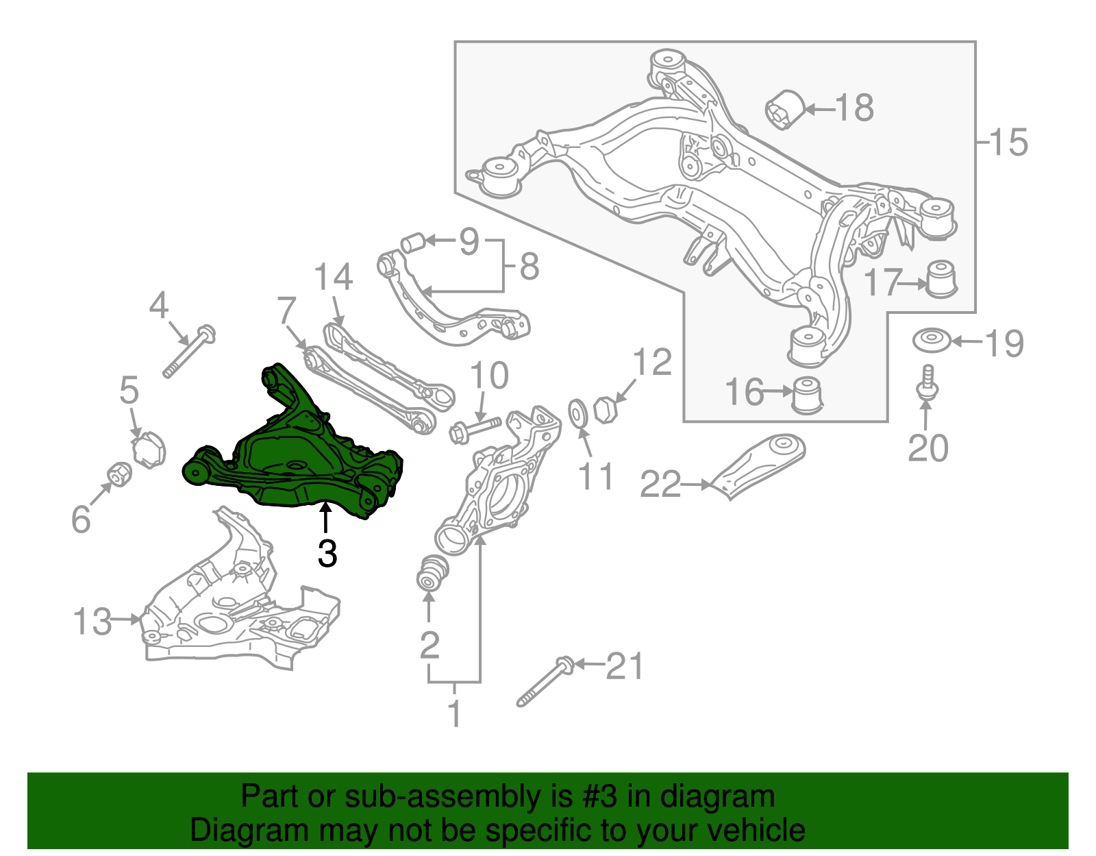 4F0-505-311-M - Lower Control Arm 2005-2011 Audi | Audi OEM Parts Guy