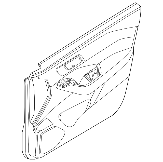 2021-2022 Nissan Rogue Door Trim Panel 809A0-6RA2A | Bill Kay Nissan Parts