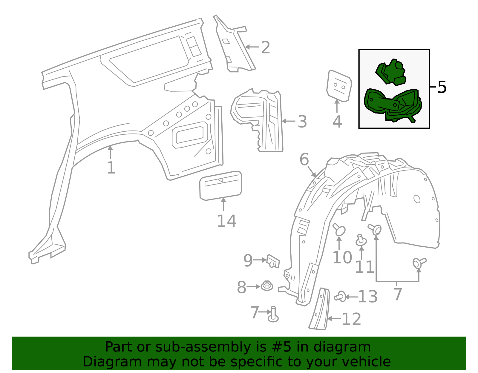 2018-2024 Chevrolet Housing 87838158 GM | GMPartsDirect.com
