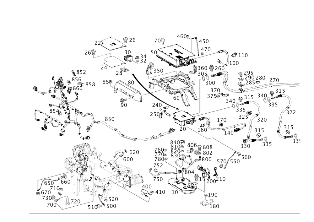 2014-2017 Mercedes-Benz Mechanical Securing 000000-006967 | MB OEM Parts
