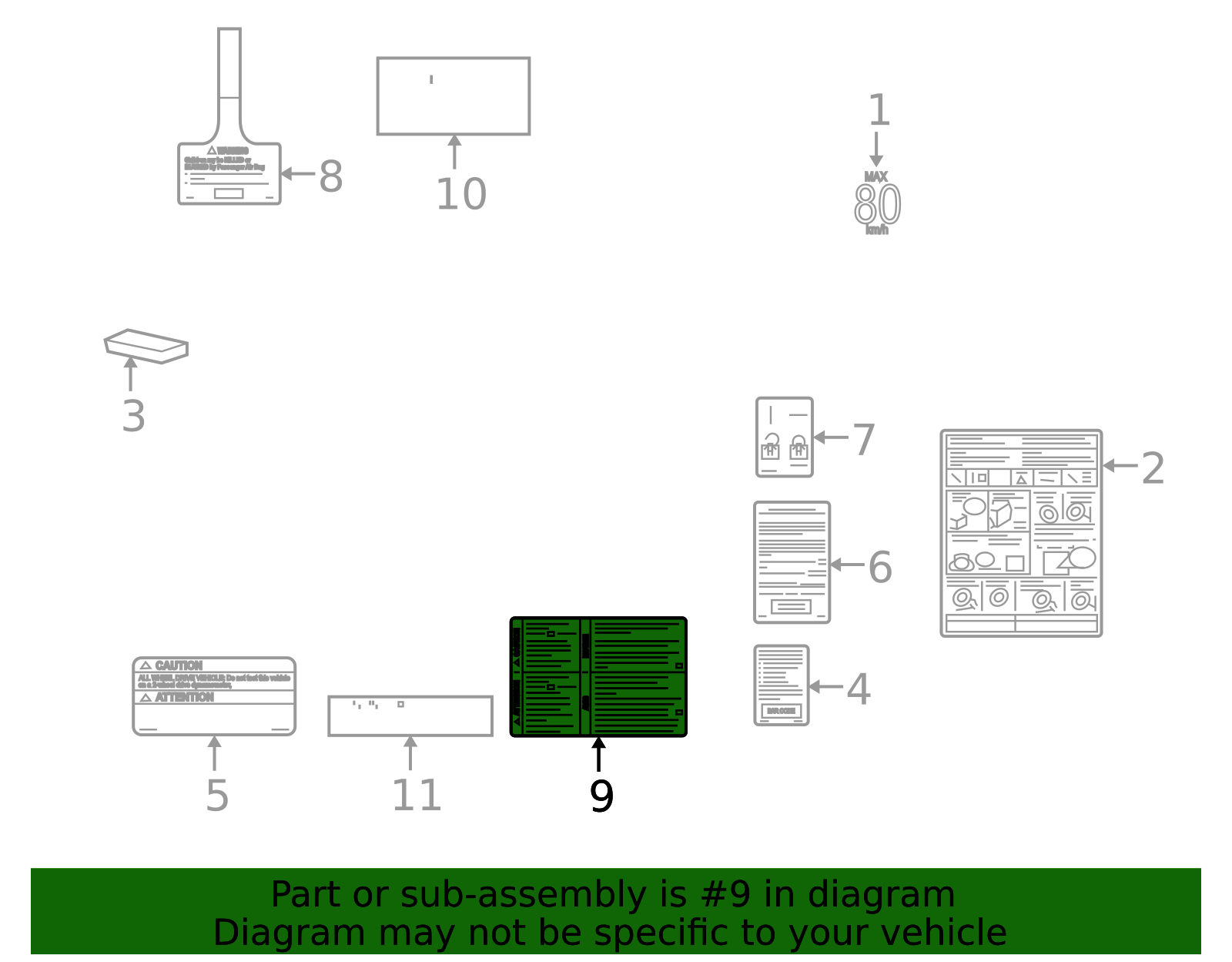25759166 - High-Quality Air Conditioning Refrigerant Charge Label for ...