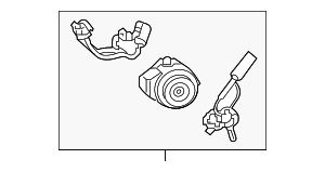 2016-2018 Hyundai Tucson Ignition Lock Cylinder 81900-D3E00 | OEM Parts ...