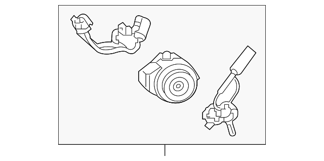 81905-D3150 - Ignition Lock Cylinder - 2016-2020 Hyundai Tucson ...