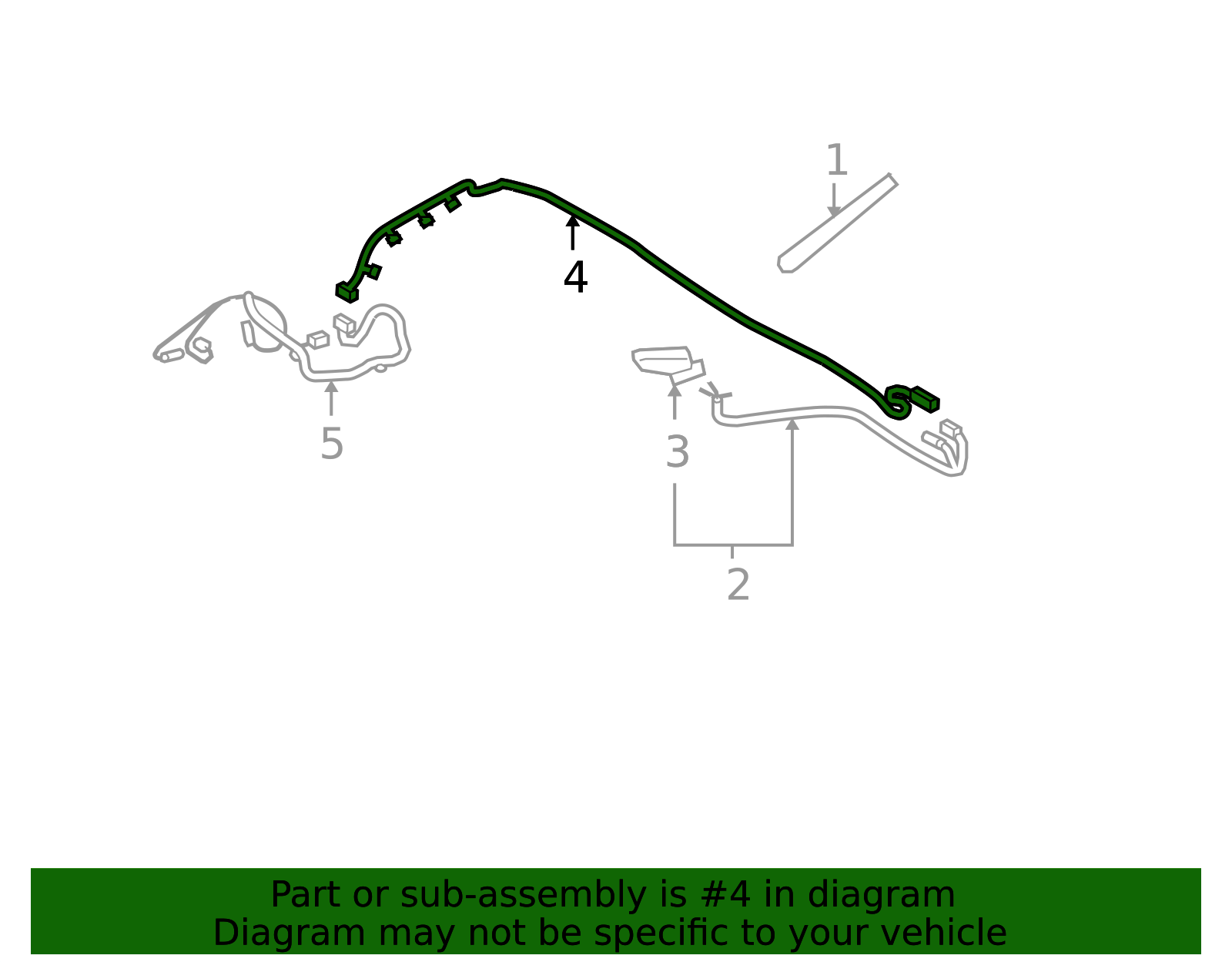 86101-02350 - Antenna Cable - 2009-2010 Toyota Matrix | OEM Genuine ...