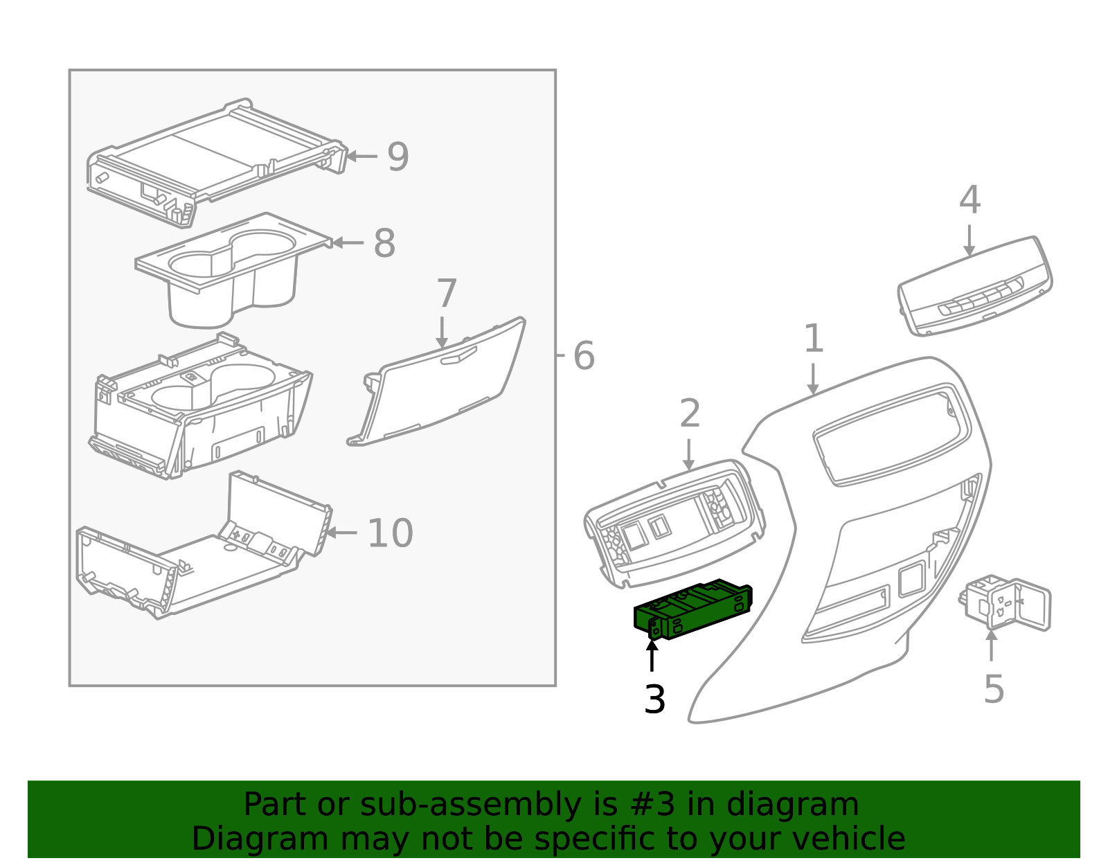 2021 Cadillac USB Port 85105966 | Capital Chevy Parts