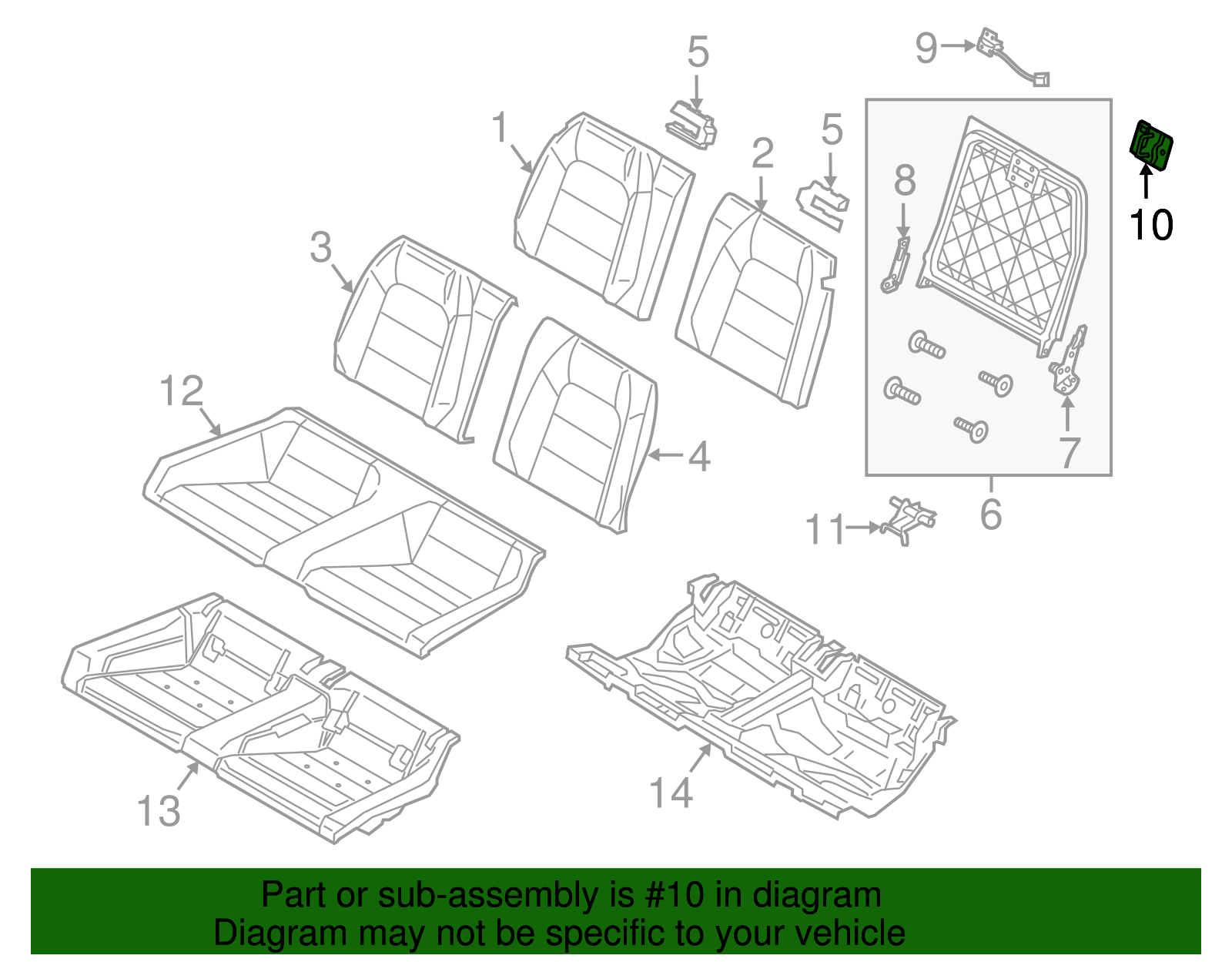 Genuine OEM Ford Part - Striker FU5Z-9662452-B | Genuine OEM Ford Parts ...