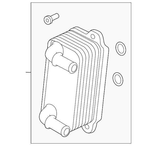 Genuine OEM Trans Cooler Part# LR086283 Fits 2014-2018 Land Rover: Up ...