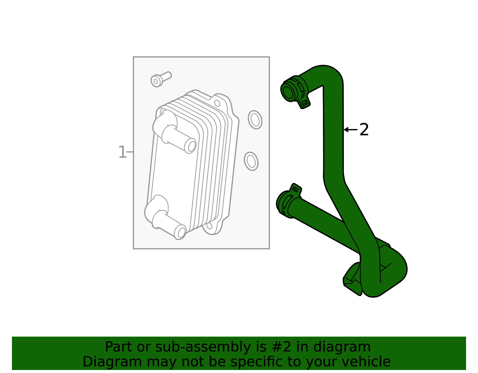 Genuine Upper Hose for 2014-2017 Land Rover | Land Rover Part# LR049636 ...