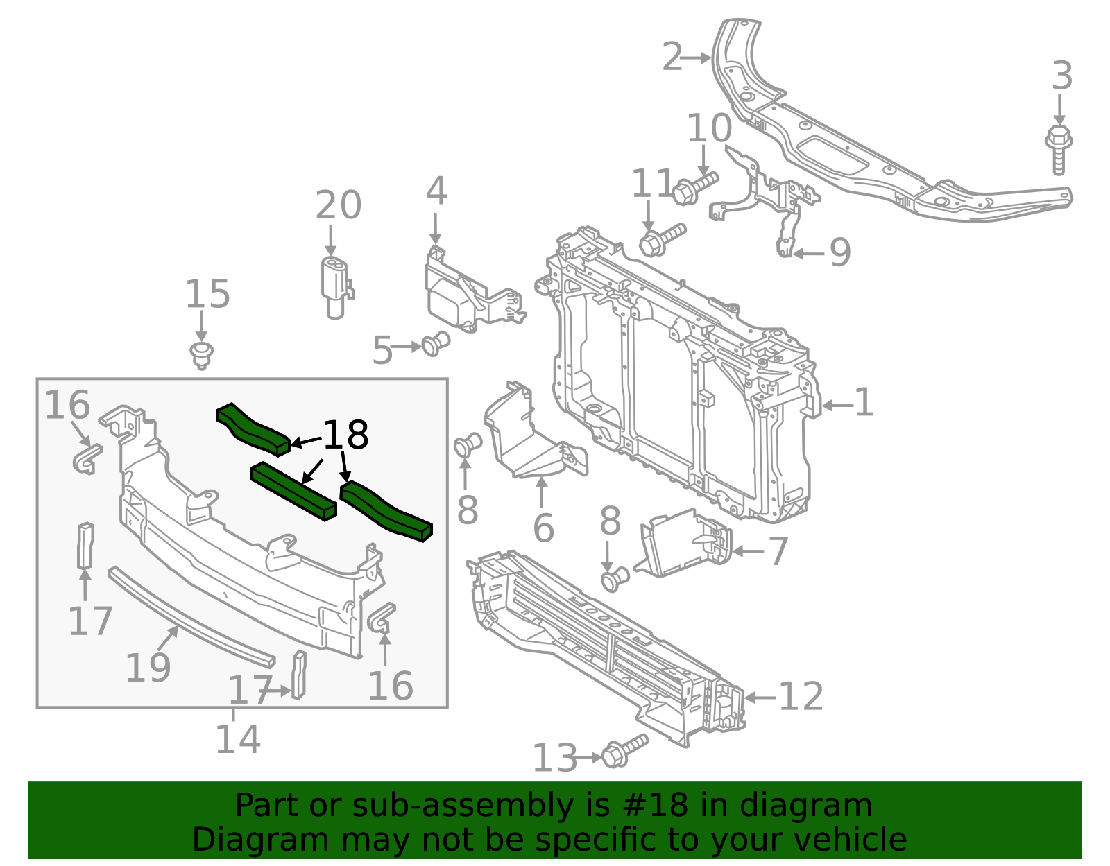 B63E-50-2G1 - High-Quality Air Guide Rear Seal for 2017-2018 Mazda 3 | AutoNation Parts