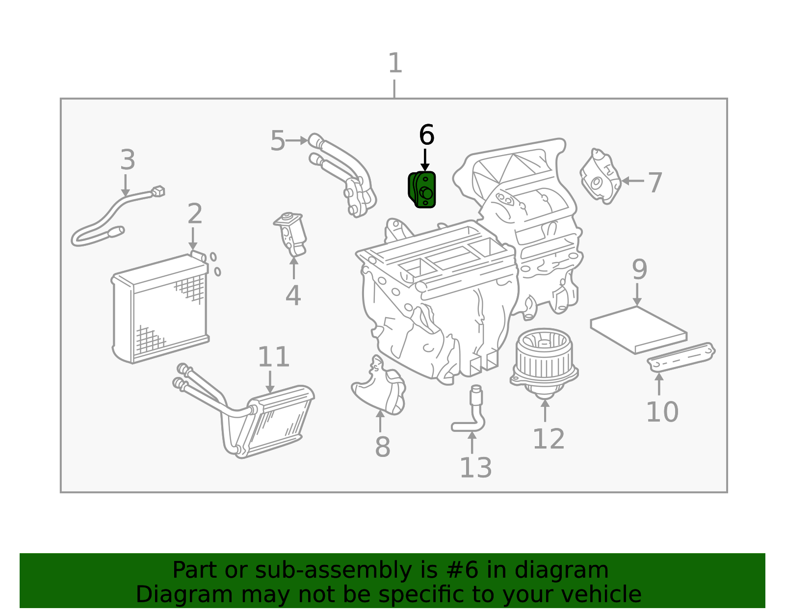 Genuine Official Toyota HVAC Blower Motor Resistor part# 87138-02080 ...