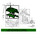 OEM 2013-2019 Honda Valve Cover 12310-RDF-A01 | Honda Automotive Parts