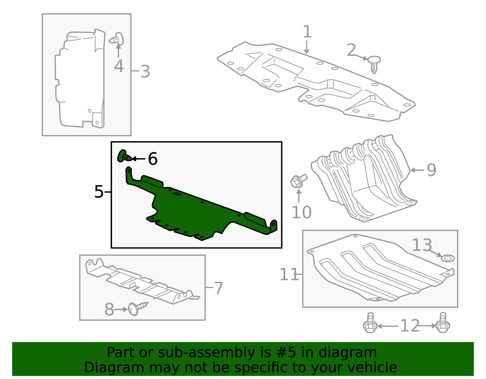 Radiator Support Baffle 22761099 | Applegate Chevrolet Parts