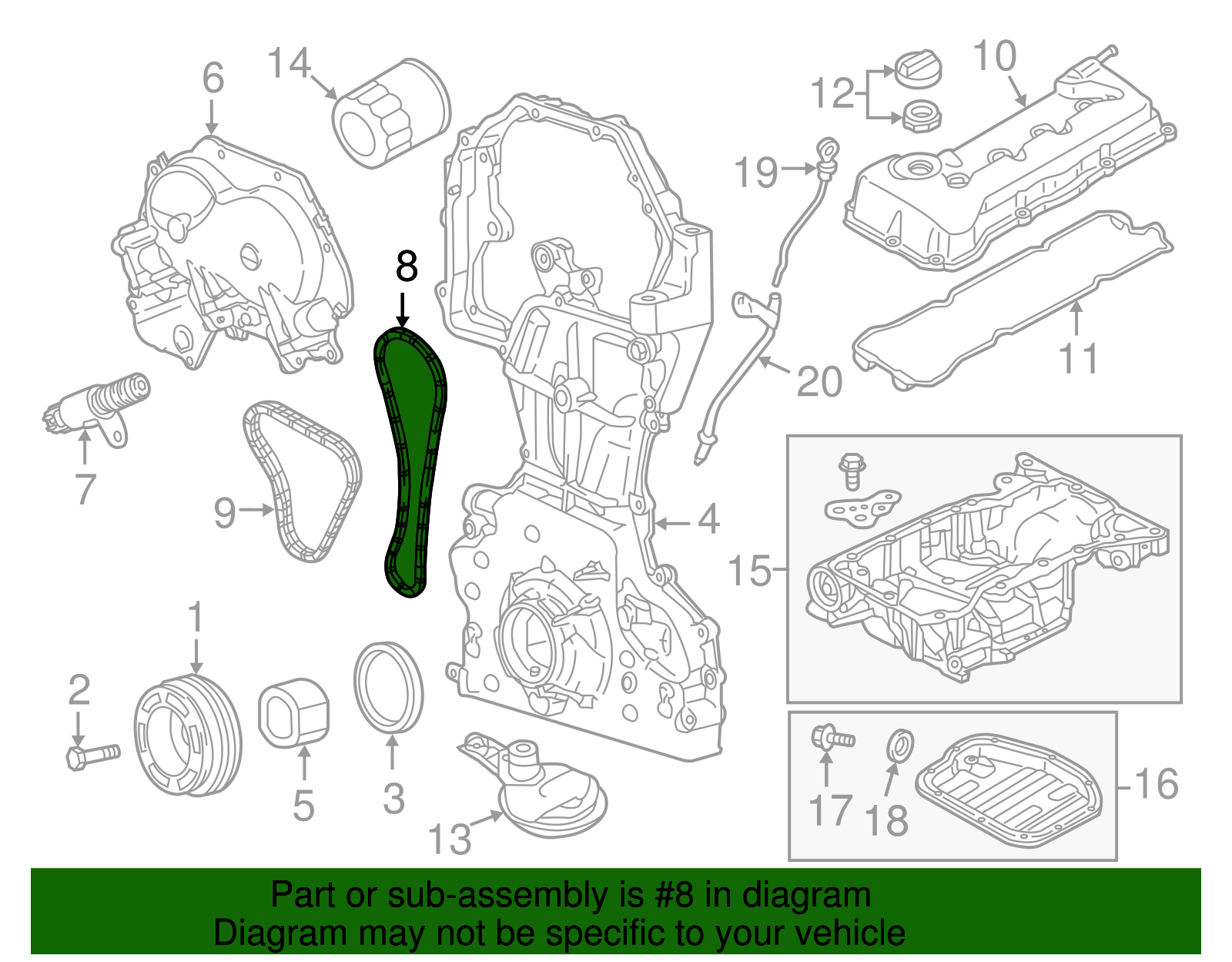 13028-3TA2A - Timing Chain 2014-2017 Infiniti QX60 | Infiniti of Orland ...