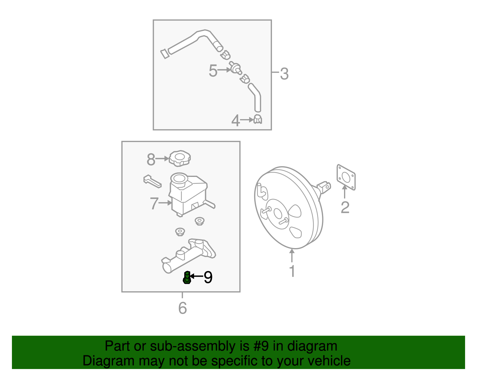 Genuine Brake Proportioning Valve for 2006-2010 Hyundai Elantra | Part ...