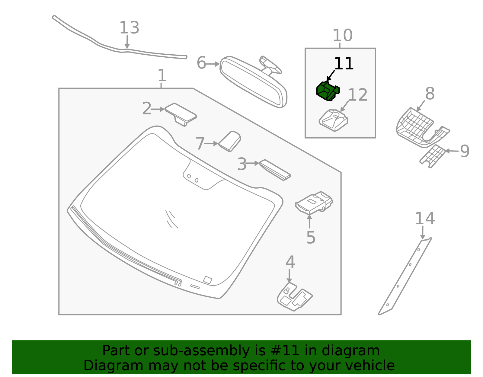 99216-Q5100 - Camera Kit Bracket 2021-2025 Kia Seltos | Kia.Parts Store