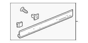 75332-T0A-A01 - Lower Molding 2012-2016 Honda CR-V | Honda Parts Online