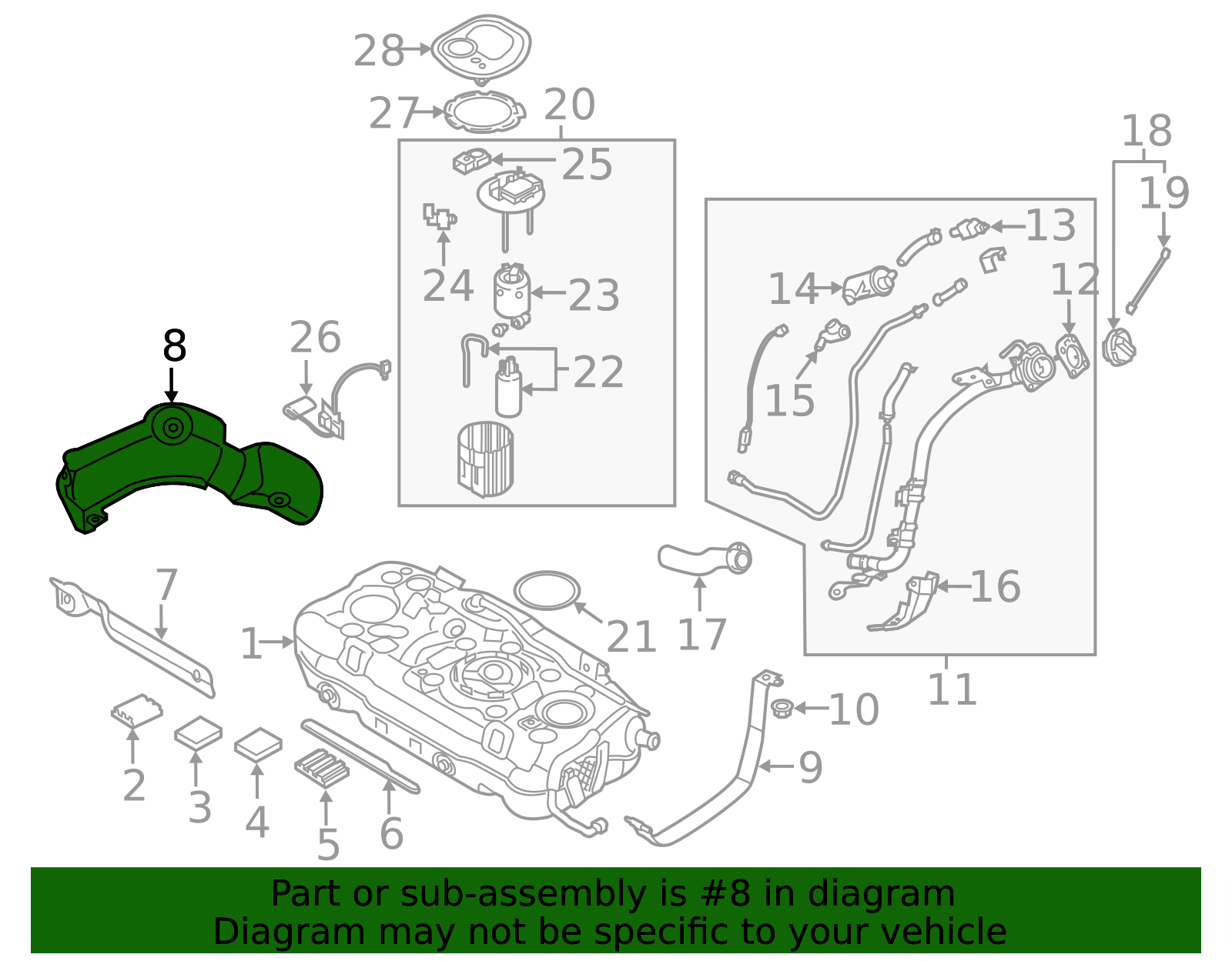 31220-G2000 - High-Quality Fuel Tank Shield for 2017-2022 Hyundai Ioniq ...
