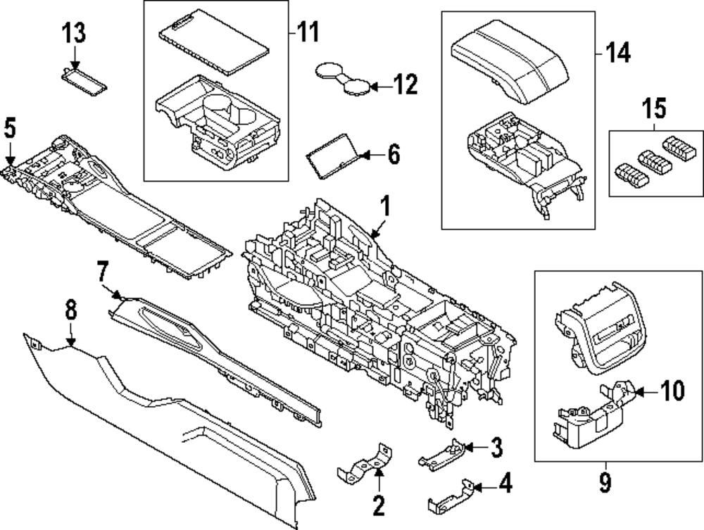 2024-2025 Lincoln Nautilus Side Trim R2TZ-5804608-BA | Miracle Ford Parts