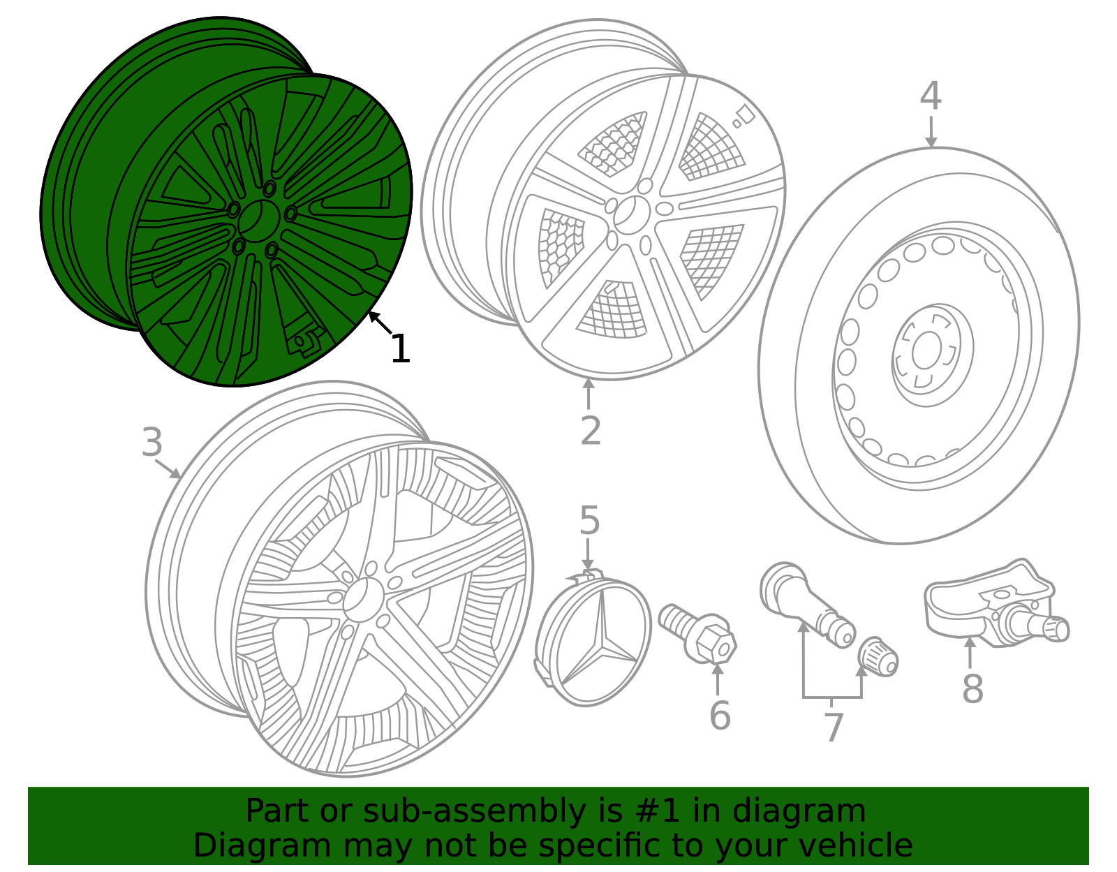 297-401-07-00-64-7X23 - Mercedes-Benz Disk Wheel Retail Performance ...