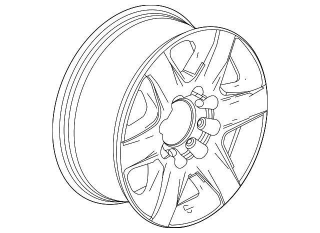 2020-2024 Chevrolet 20x8.5 Aluminum Wheel 84742715 GM | GMPartsDirect.com