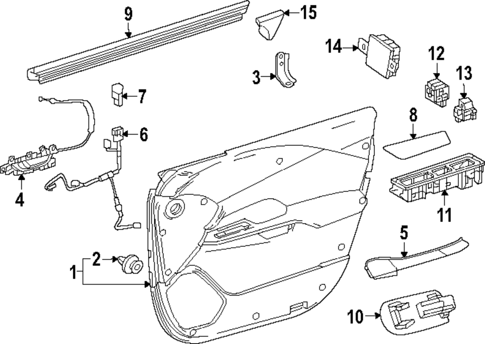 2022-2025 Lexus | Courtesy Lamp | 81080-78030 | Express Lexus Parts
