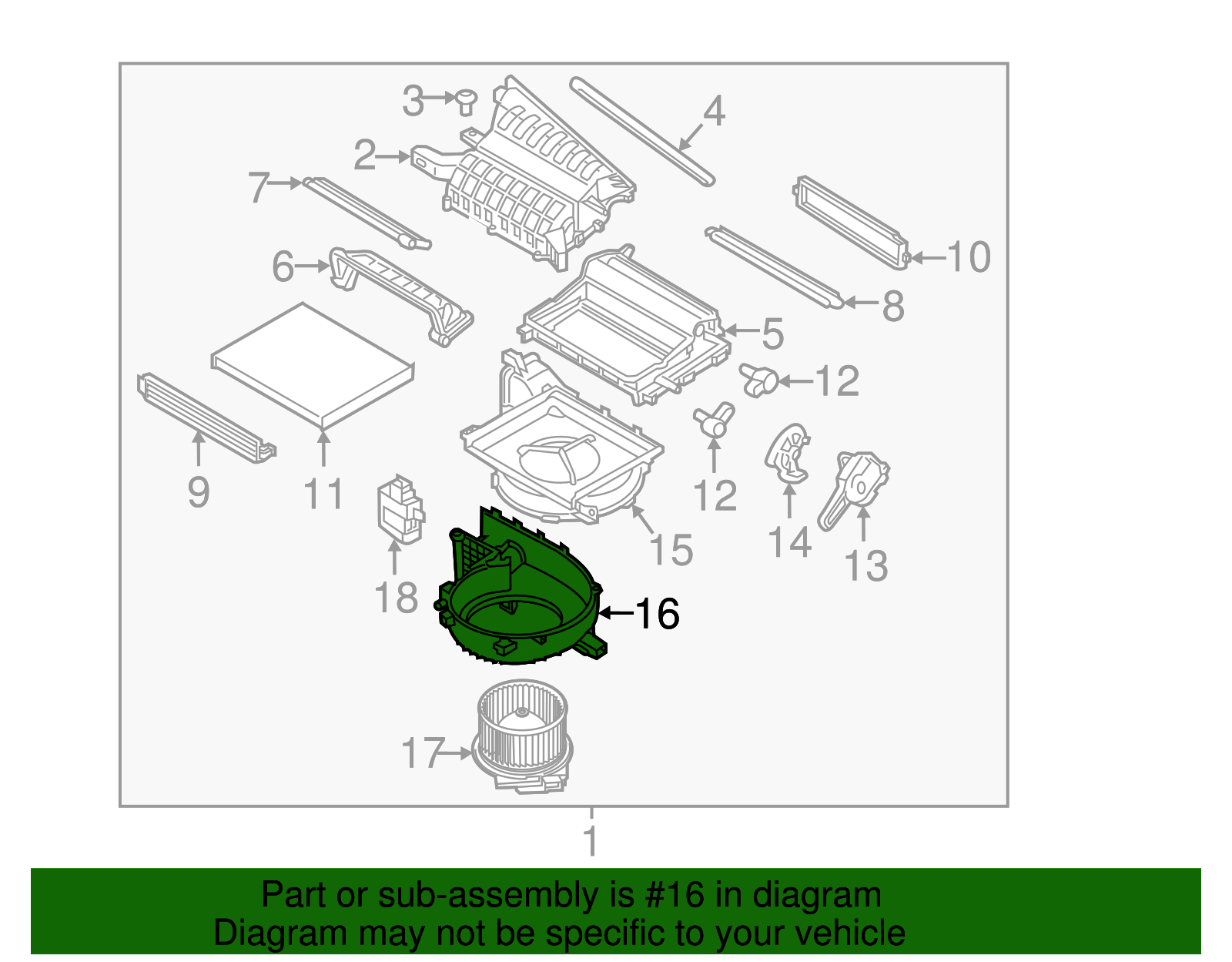 97112-G5000 - Lower Case 2017-2022 Kia | Kia.Parts Store