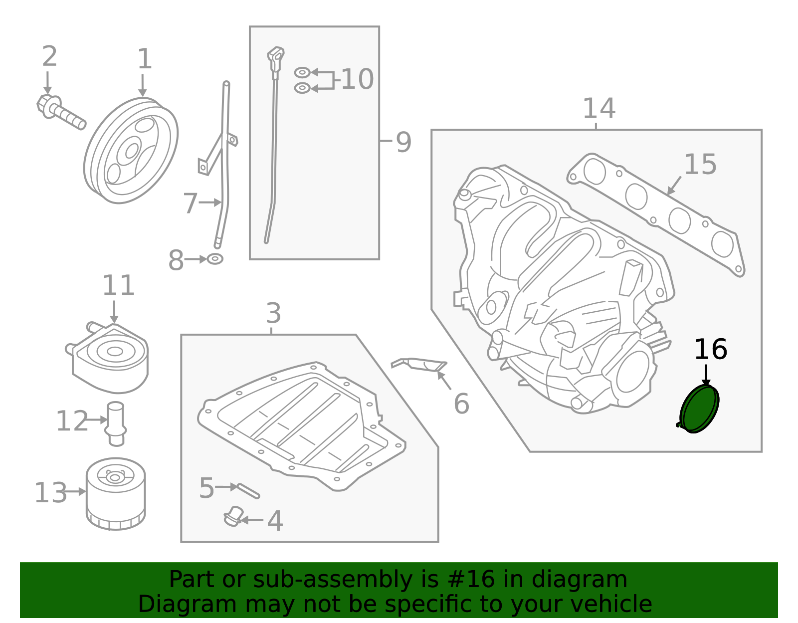 2019-2025 Hyundai Intake Manifold O-Ring 28312-2E050 | OEM Parts Online