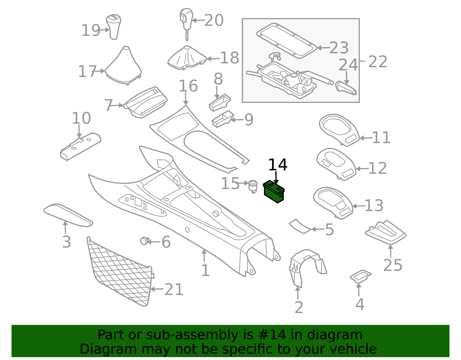 61318368920 - Switch (61-31-8-368-920) | BMW of South Atlanta Parts