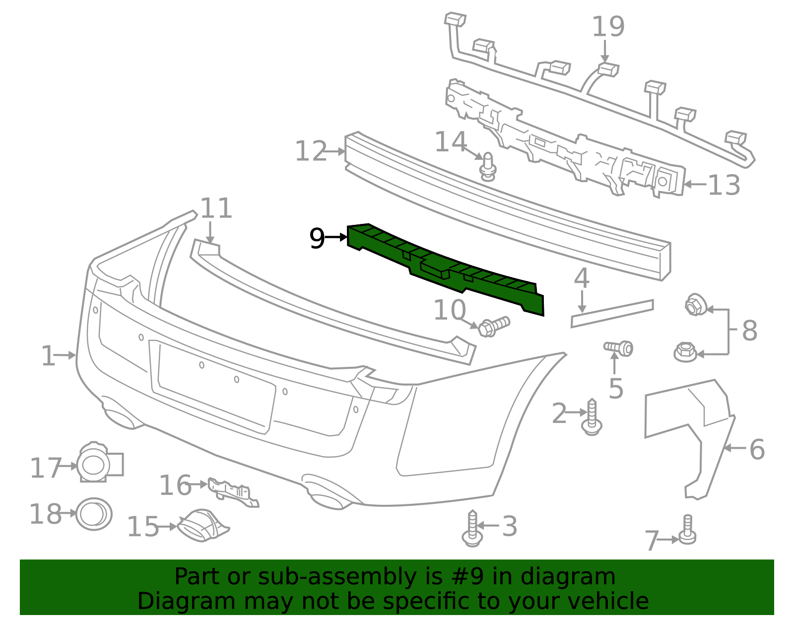 2011-2014 Chrysler 300 Deck Lid Opening Bracket 68046498AD | Mopar ...