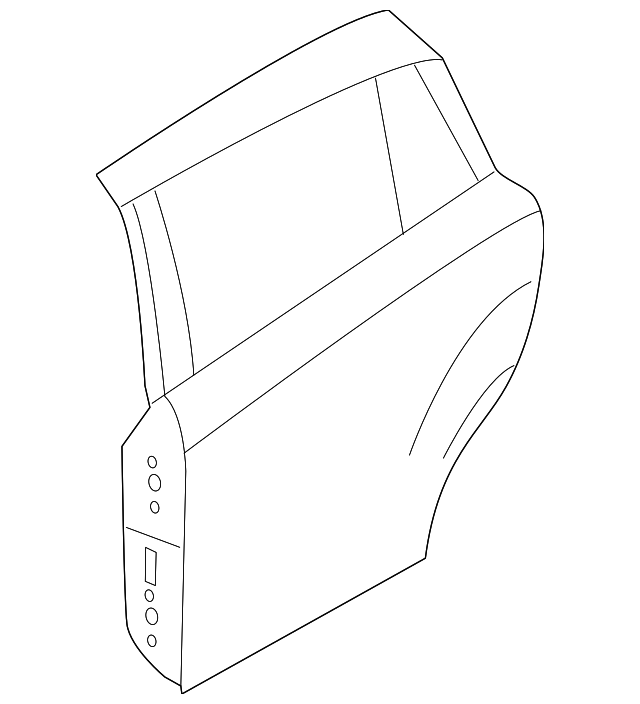 2018-2023 Subaru Crosstrek Door Shell 60409FL0519P | Subaru Parts Guys