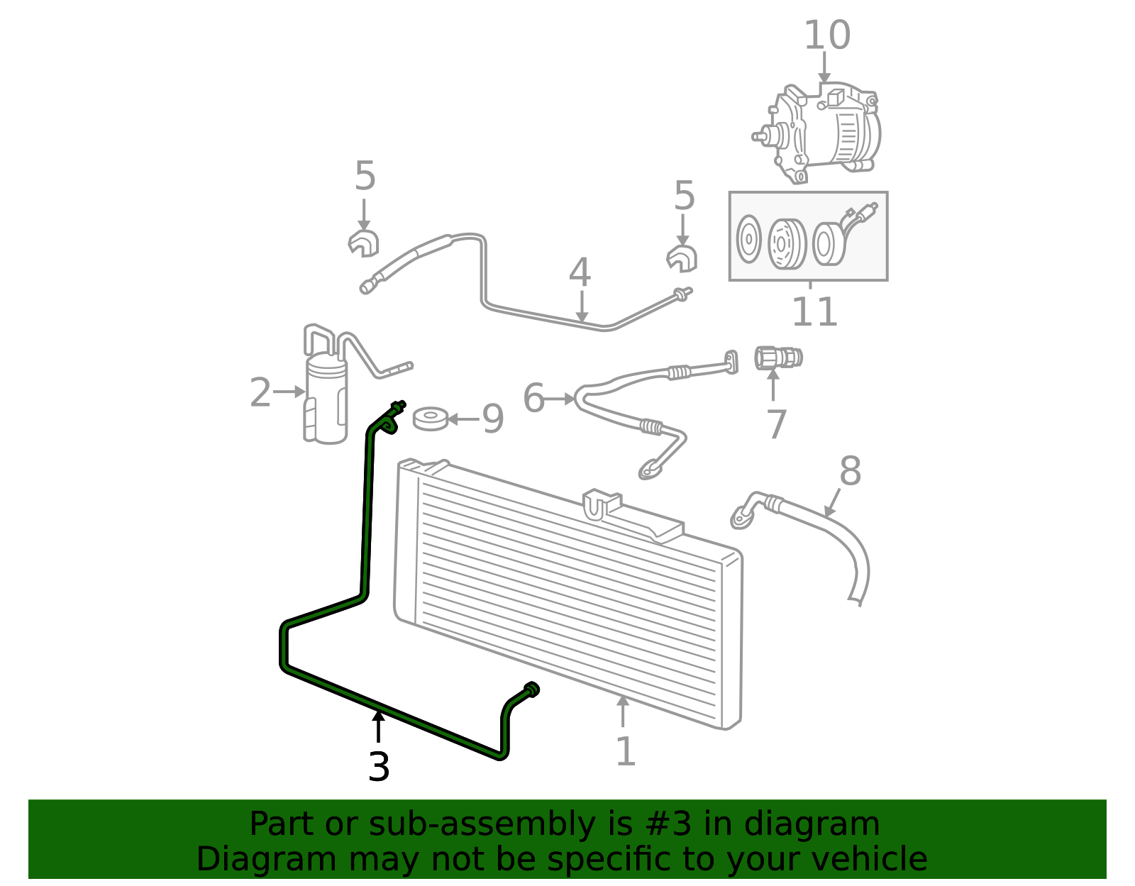 2002-2009 Dodge Liquid Line 55056020AG | Mopar Parts Canada