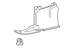 Genuine OEM Toyota Splash Shields | Toyota Parts Center