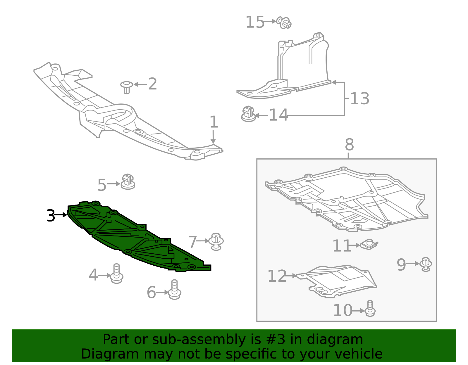 OEM 2020-2025 Toyota Corolla Under Cover Part # 51451-02160 | Modern ...