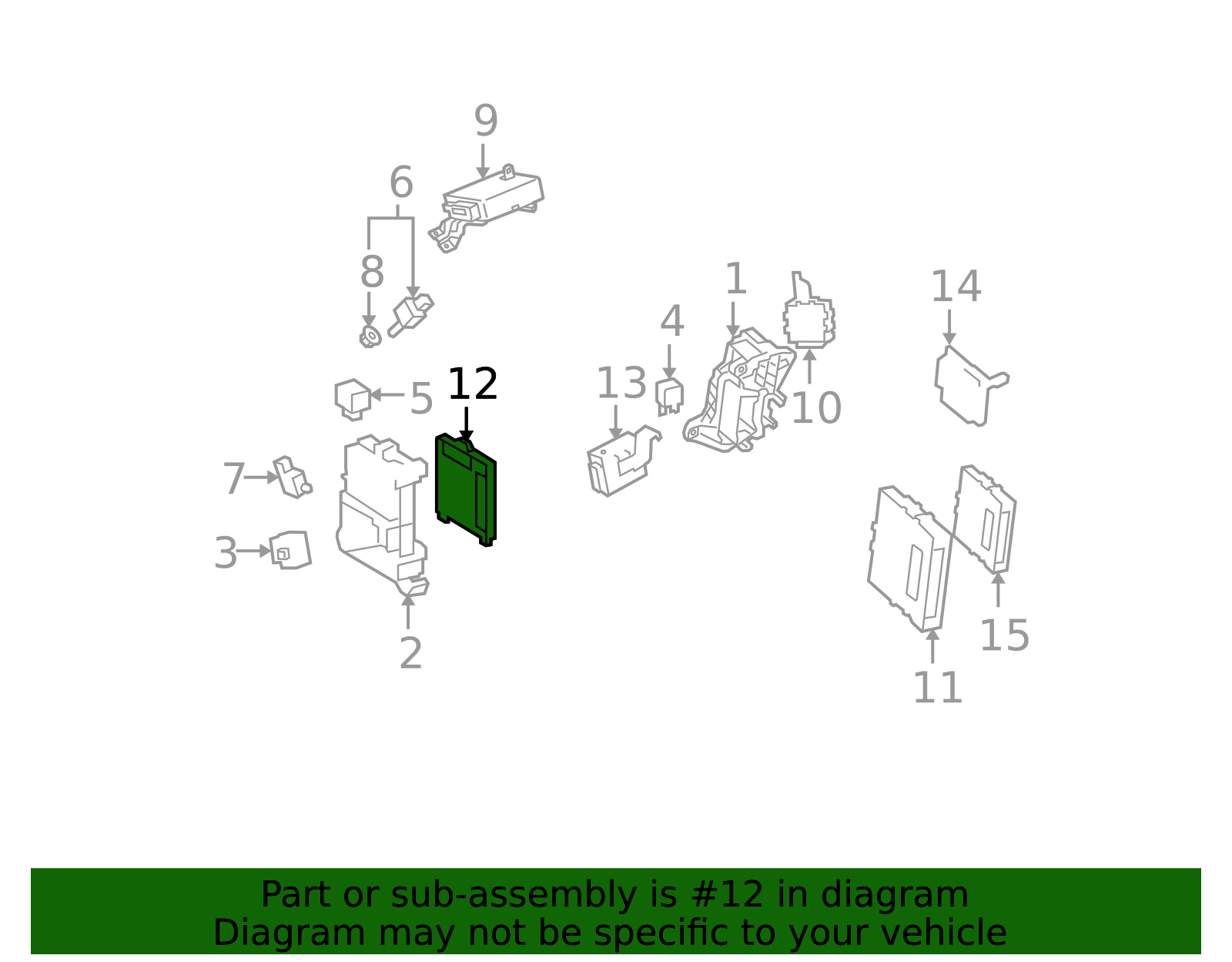 89220-47E11 - Body Control Module 2012-2015 Toyota | Toyota San Diego Parts