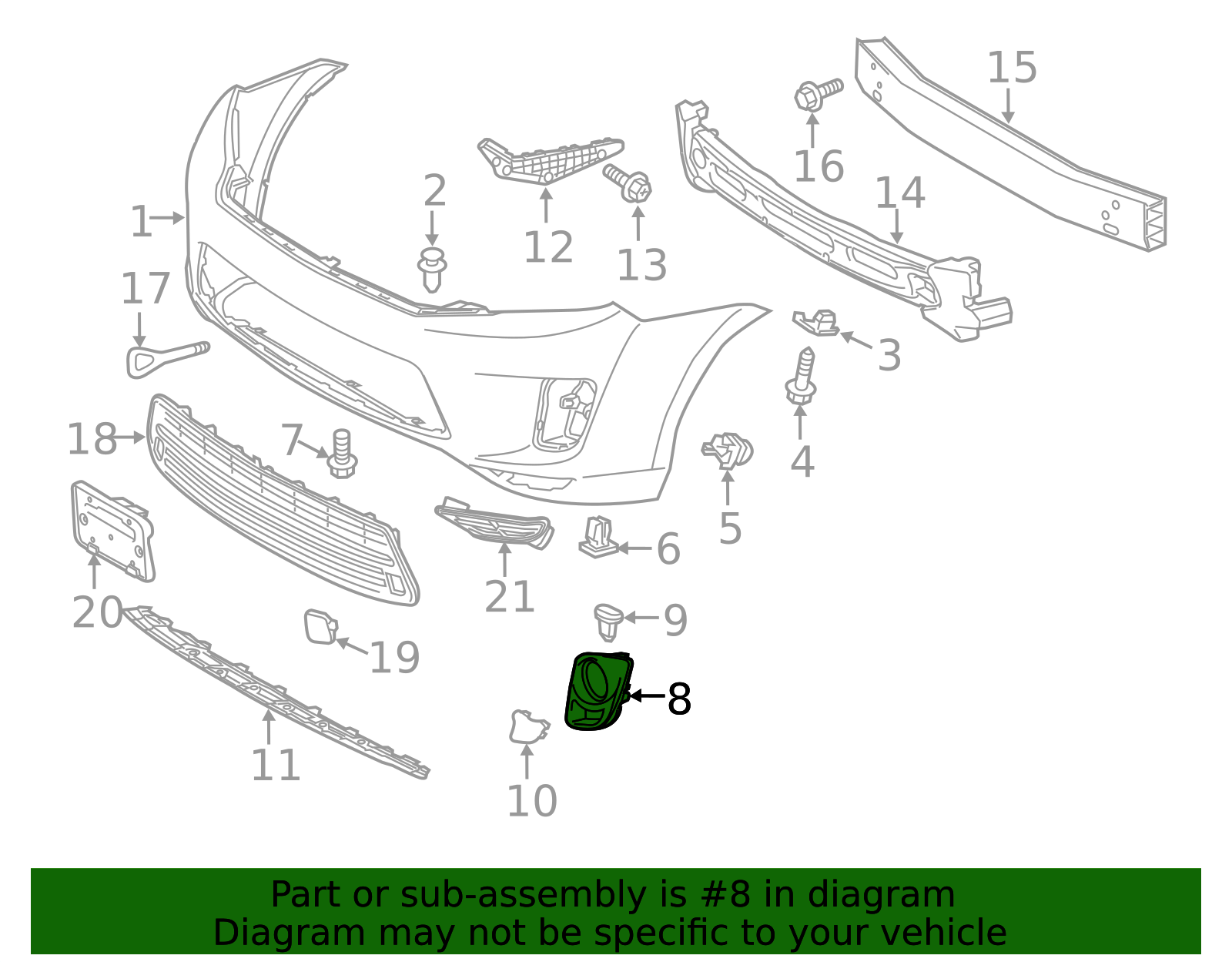 81482-48140 - High-Quality Fog Light Trim for 2011-2013 Toyota ...