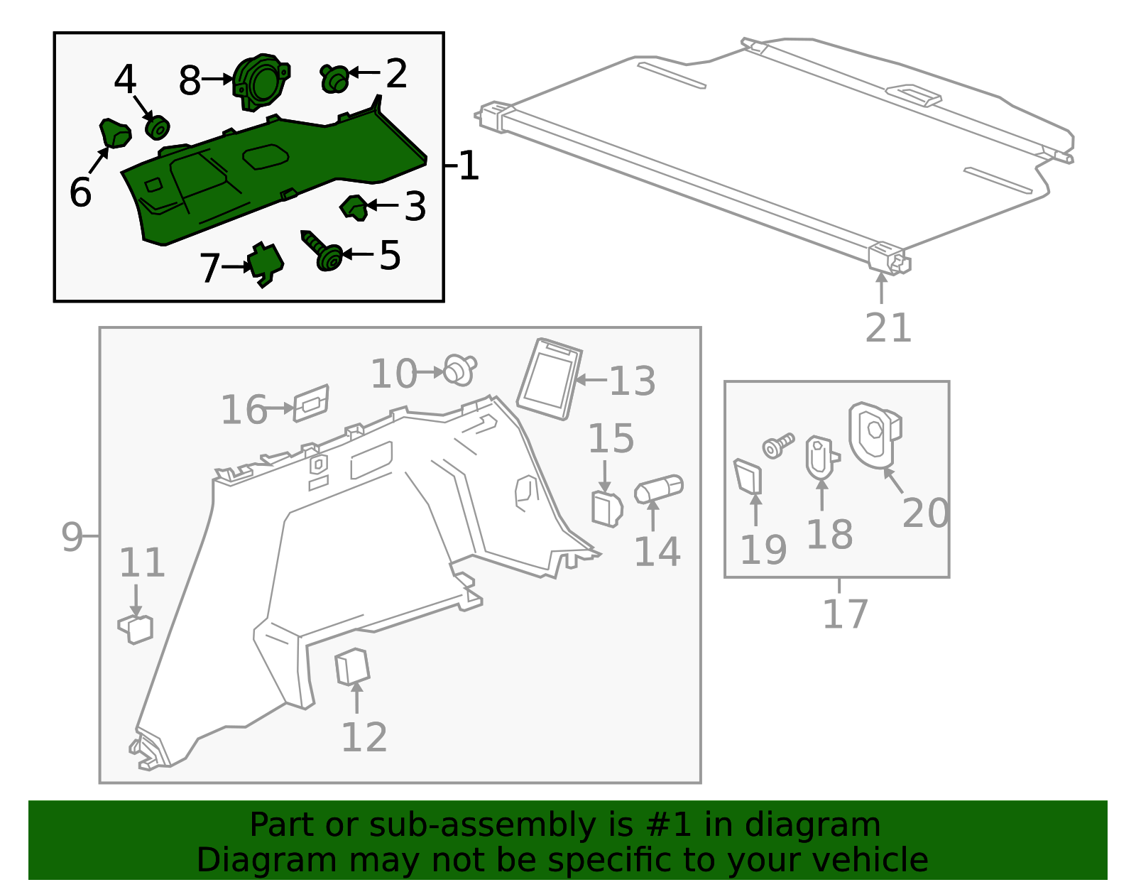 Buy Genuine GM Auto Parts - Panel (Part # 84297515) | GM Parts Store