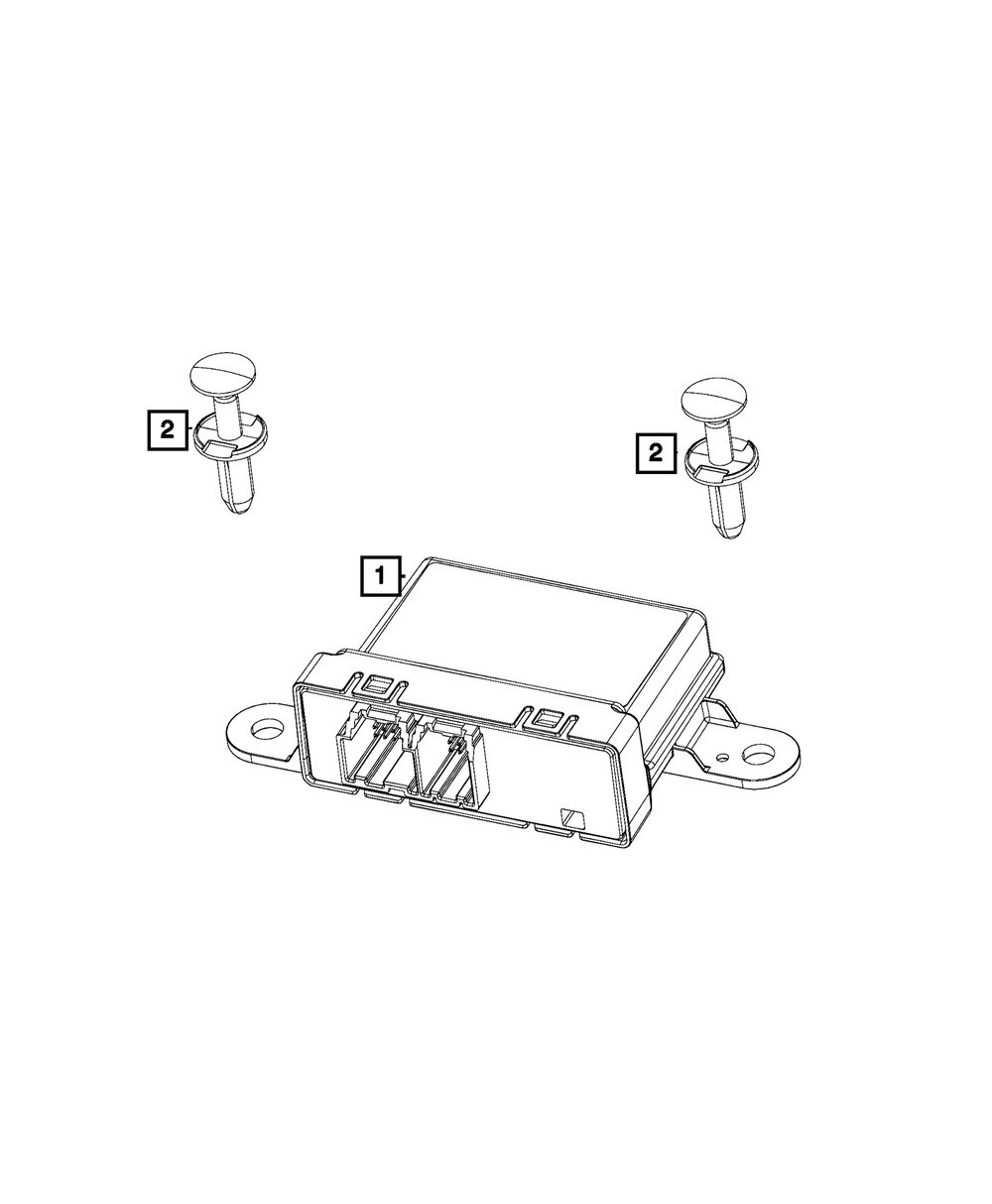 04672641AE - Park Assist Module 2017-2022 Ram | Mopar Wholesale Store