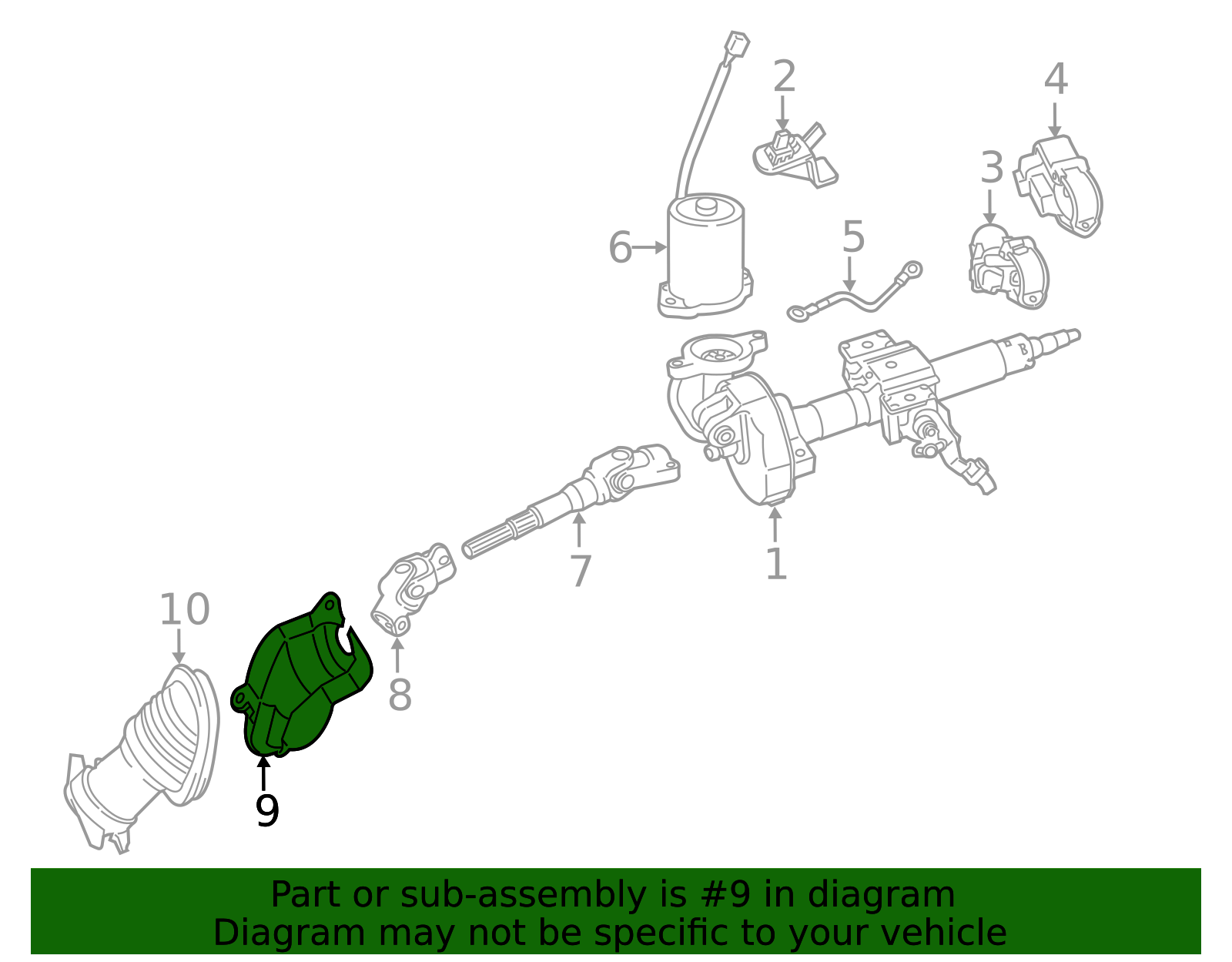 2007-2019 Toyota Upper Cover 45259-52020 | MotorMotor