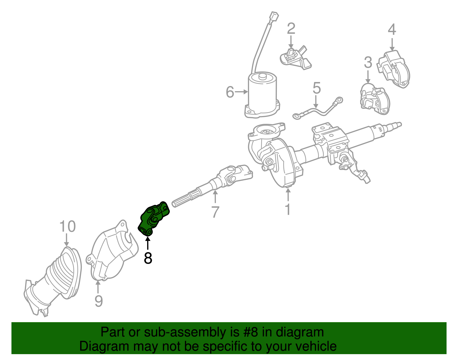 2012-2019 Toyota Coupling 45209-52050 | Toyota Parts Center