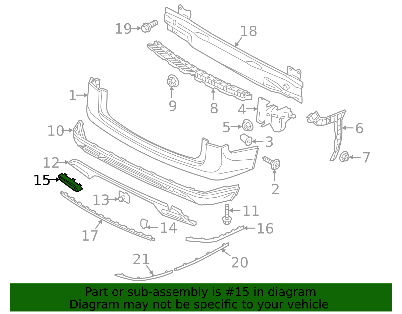 2021-2025 Volkswagen Atlas Diffuser Tips 3CN-807-834-A-2ZZ | QuirkParts