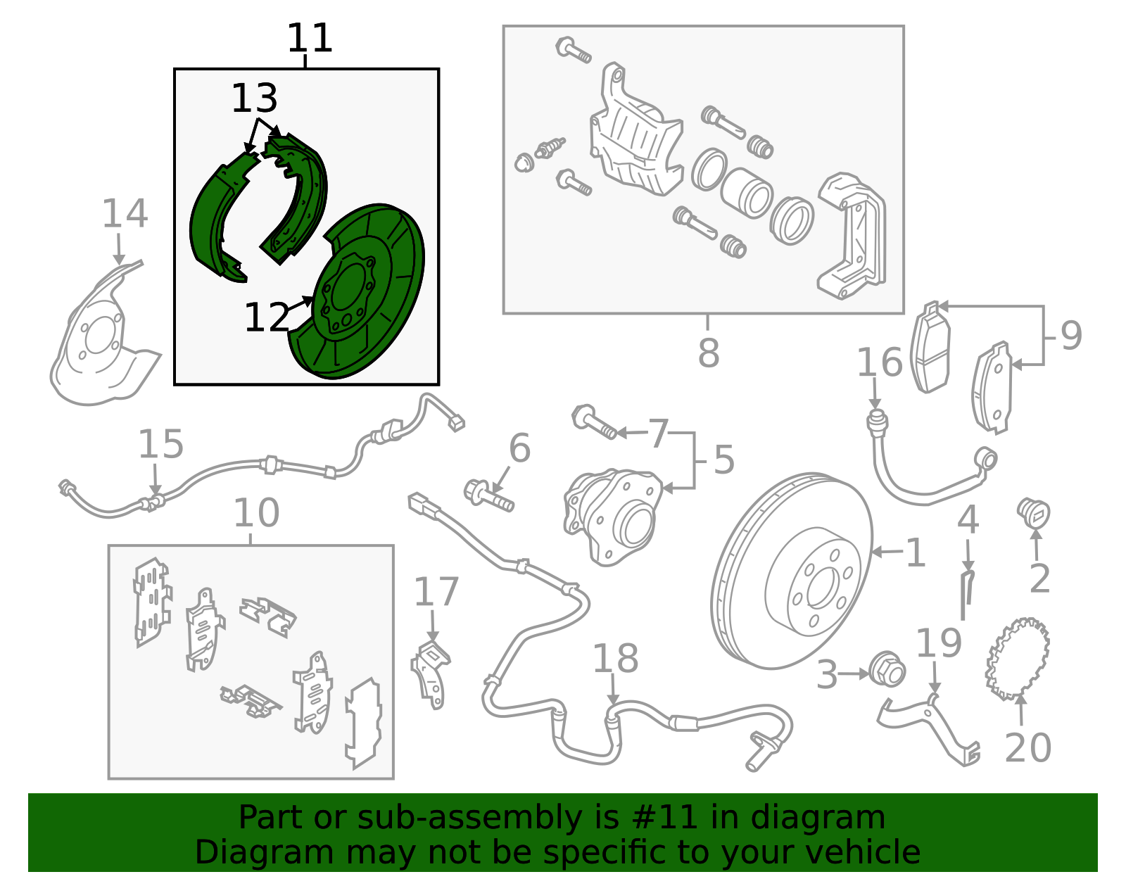 2016-2023 Nissan Parking Brake 44010-5TA5A | Scott Evans Nissan Parts