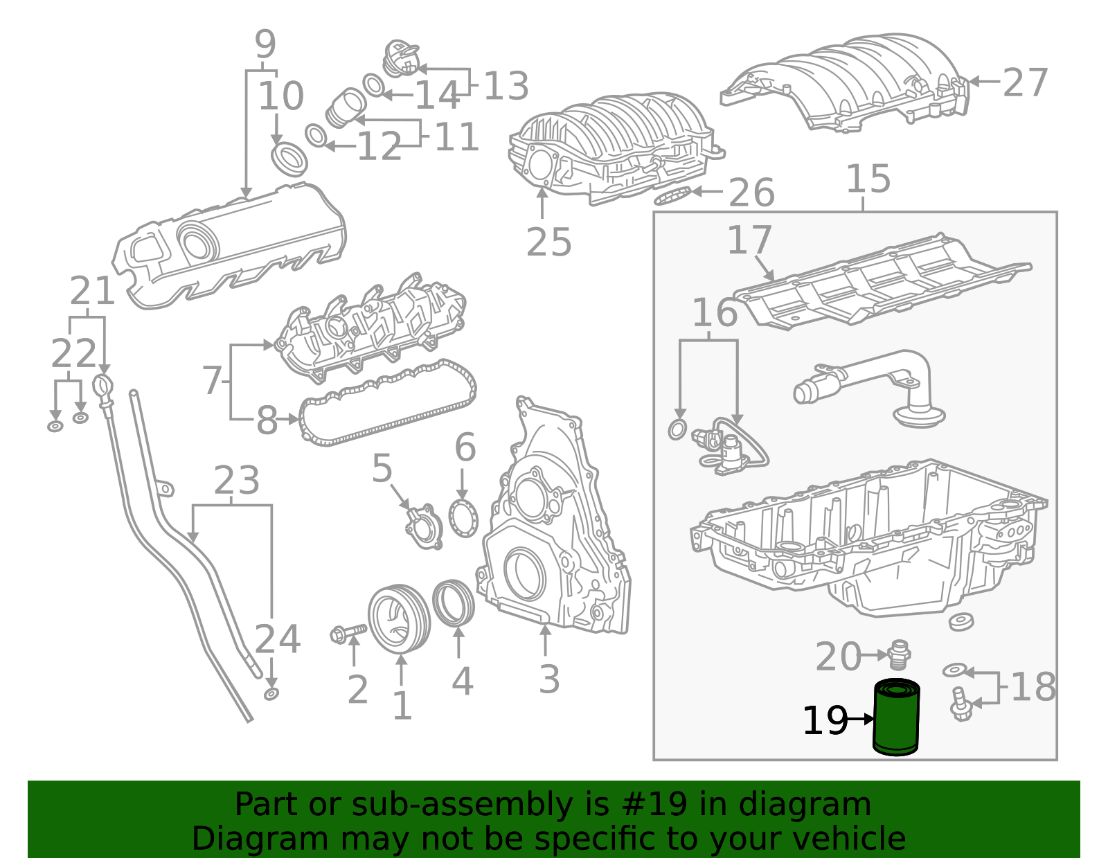 2021-2025 GM Engine Oil Dipstick 12698592 | TascaParts.com