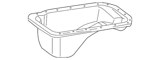 1995-2004 Toyota Oil Pan 12101-62070 | OEM Parts Online