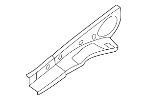 2018-2025 Subaru Apron Reinforced 51021FL0209P | Subaru Parts Guys