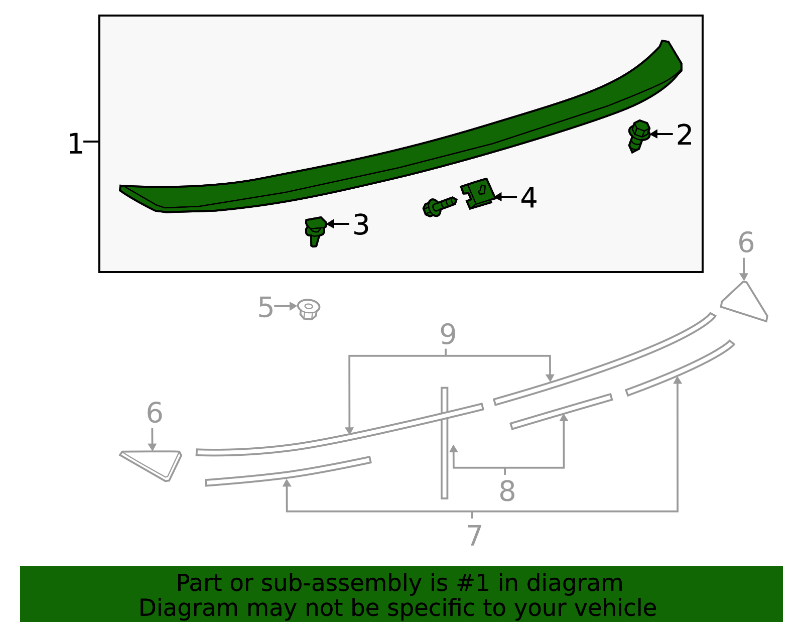 2020-2025 Toyota Corolla Rear Spoiler 76085-12926 | Toyota Parts Center