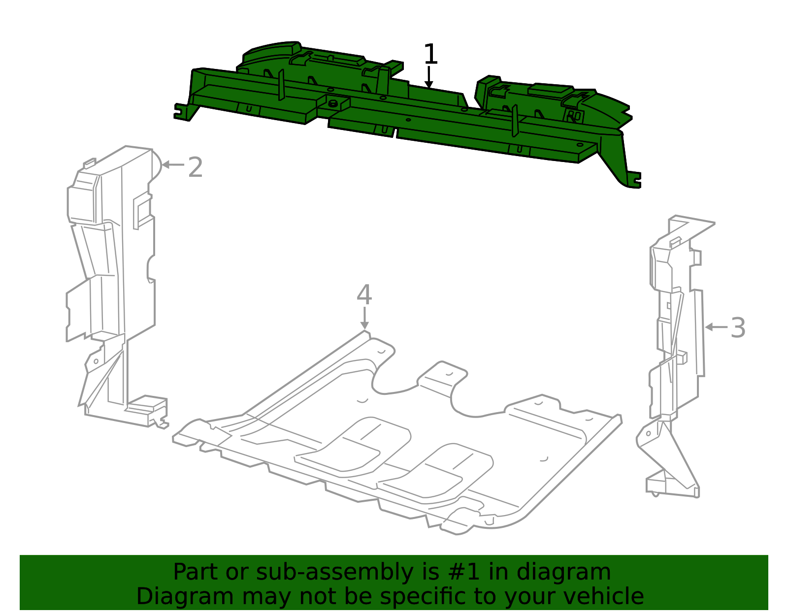 Upper Seal 68161379AA | Mopar Parts Canada