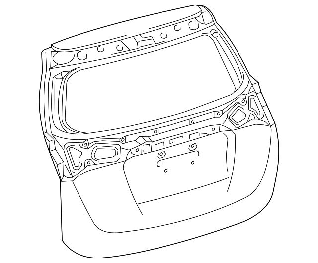 67005-0R210 - Lift Gate | Nucar Toyota of North Attleboro